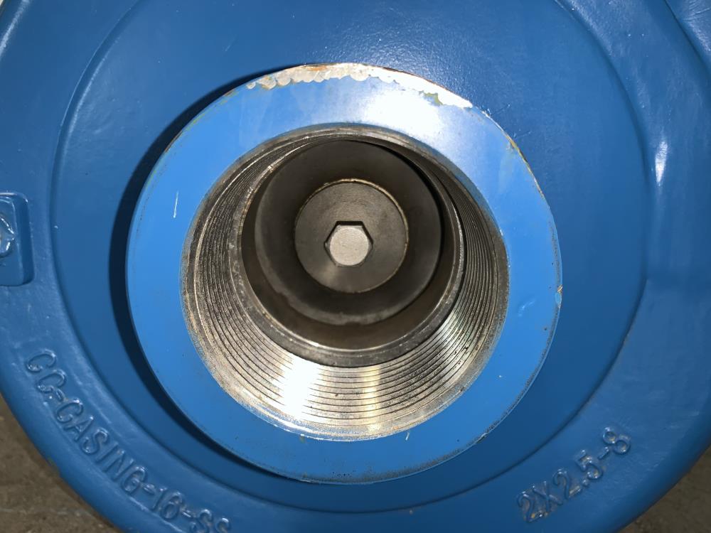 Summit CC Closed Coupled Pump 2"x2.5"-8" Stainless W/ Baldor 2HP Motor ...