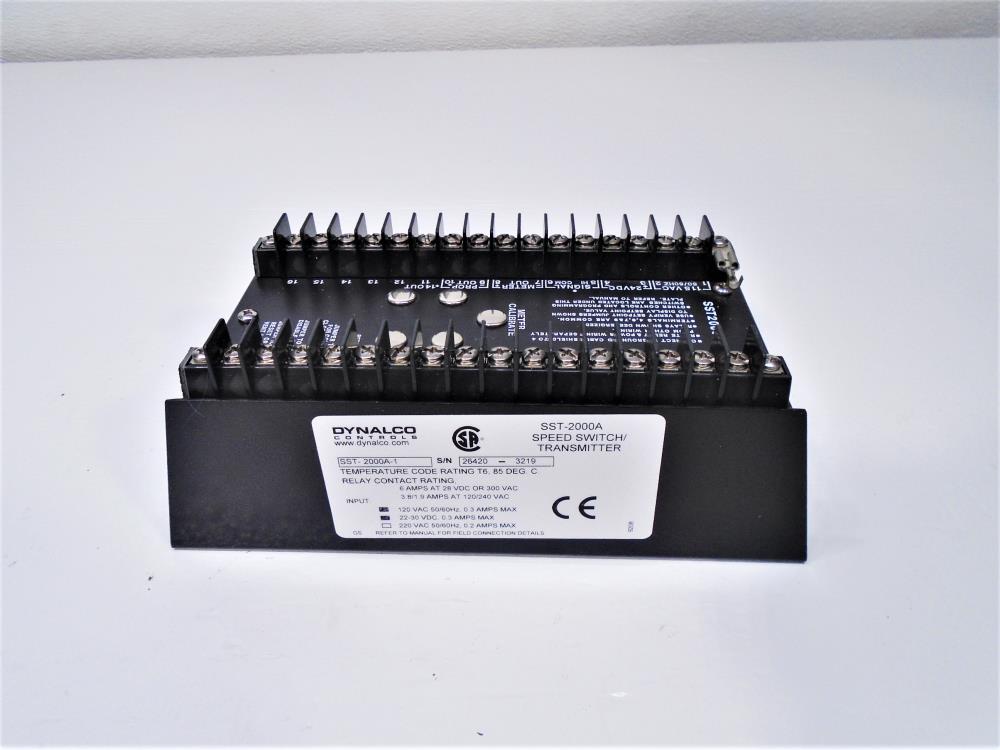 DYNALCO CONTROLS SPEED SWITCH TRANSMITTER SST-2000A-1