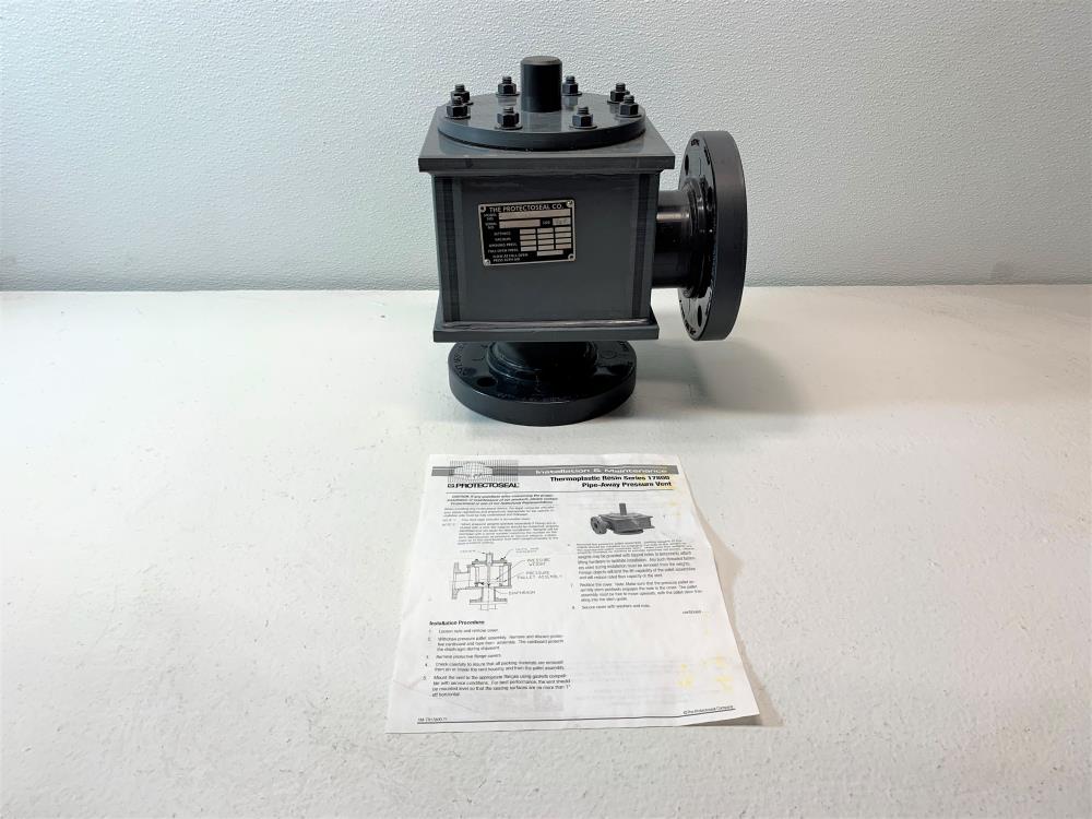 Protectoseal 3" 150# Thermoplastic Resin Pipe-Away Pressure Vent ...