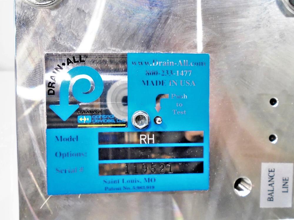 Drain-All Condensate Drain Rust Handler, Model RH