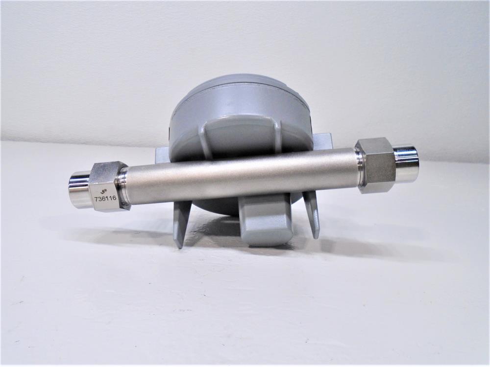 Brooks 1/2" NPT Armored Variable Area Flow Meter, Model ...