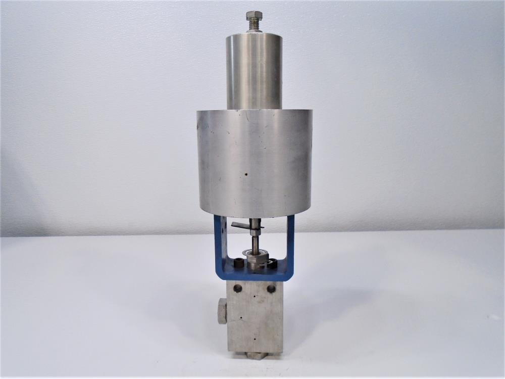 Parker Autoclave 1" Heavy Pressure Needle Valve #20SC12072, 316SS w ...