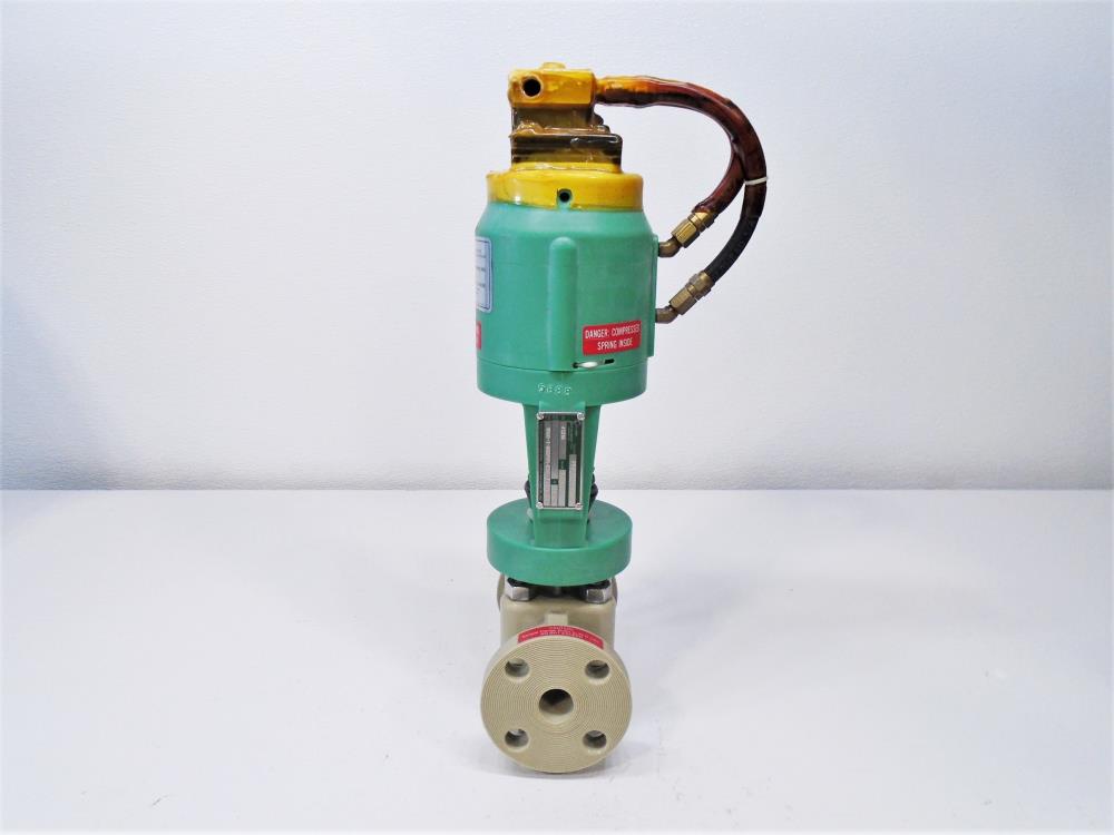 Collins Instrument 1" Flanged Plastic Control Valve 1060-1-880P01-D5C-0 ...