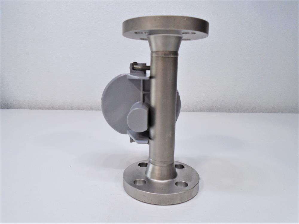 Brooks 1" 300# Flanged 3809 Armored Variable Area Flowmeter ...