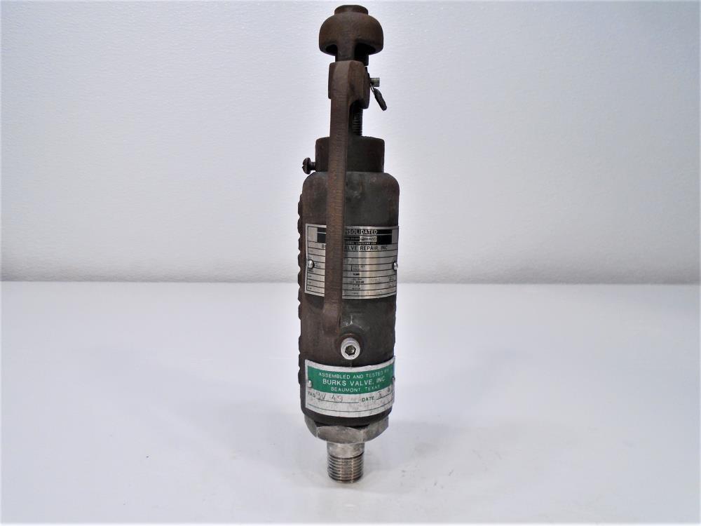Dresser Consolidated Relief Valve #1990C-1, WCC, 1/2" MNPT x 1" FNPT ...