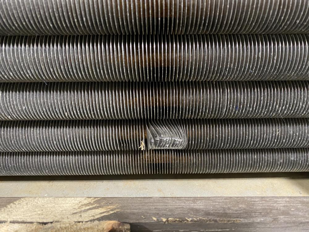 Super Radiator Coils #3354 Heat Transfer, 200 PSI, Size 39 x 16 x 39, 2 ...