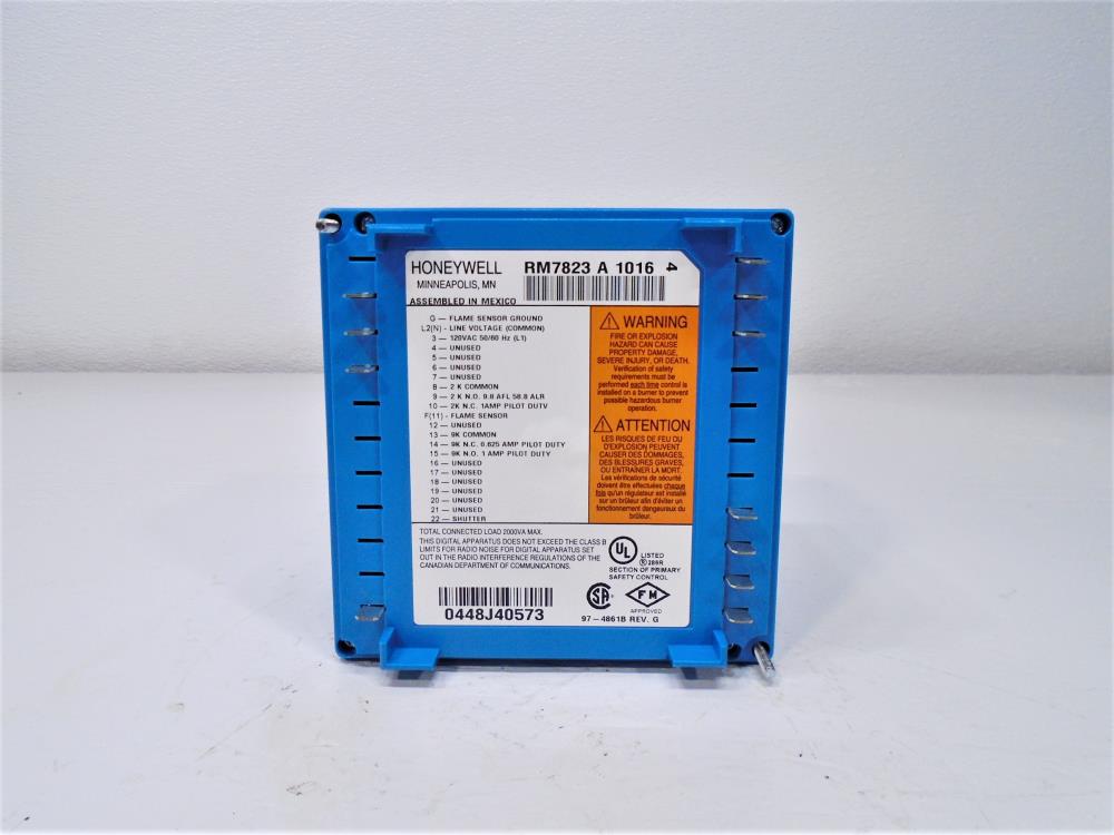 Honeywell Burner Control RM7823A1016