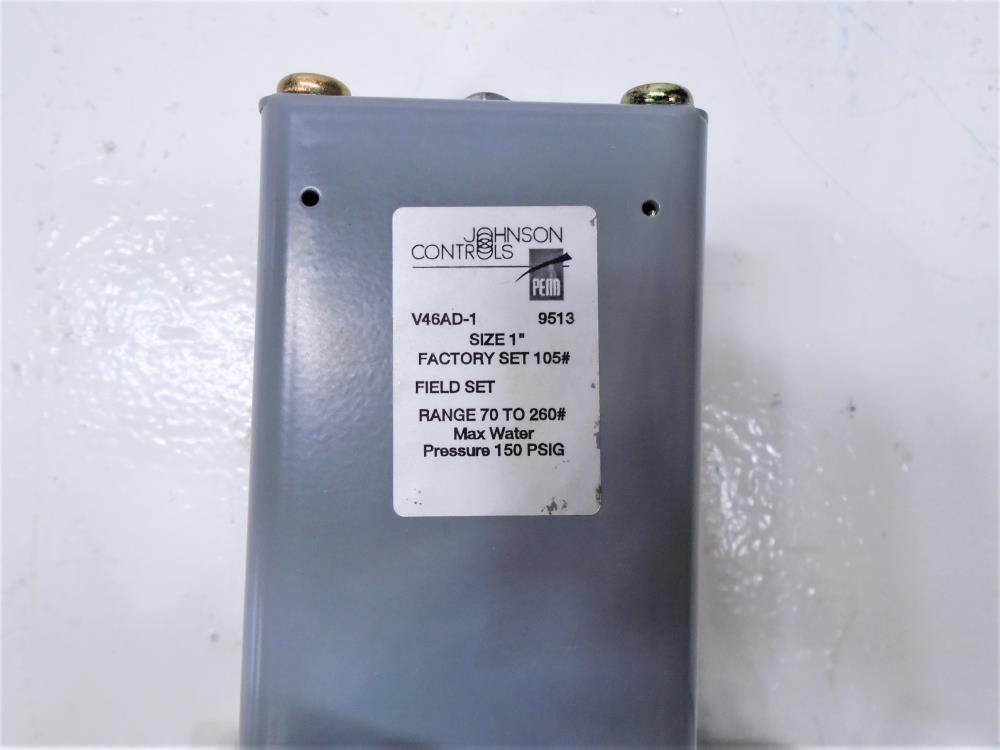 Johnson Controls 1" NPT All Range Water Valve V46AD-1C