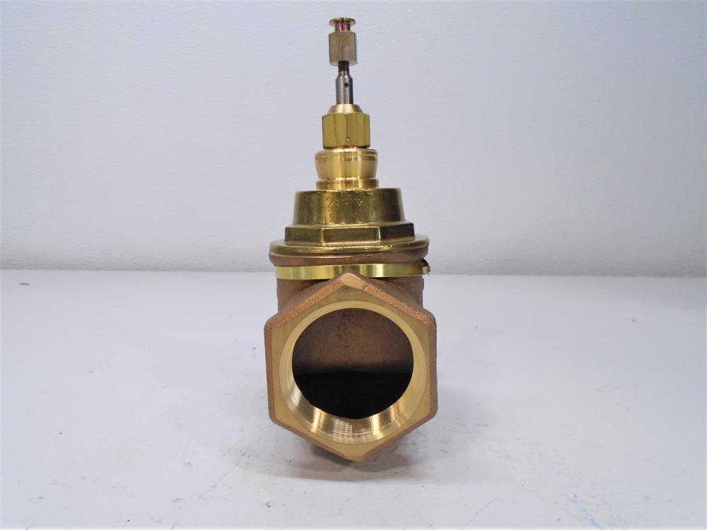 Honeywell 2" NPT Bronze 2-Way Single Seated Steam Valve V5011G 1103 1