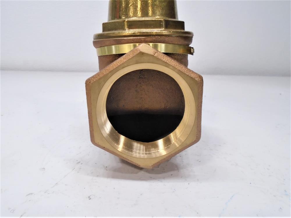 Honeywell 2" NPT Bronze 2-Way Single Seated Steam Valve V5011G 1103 1