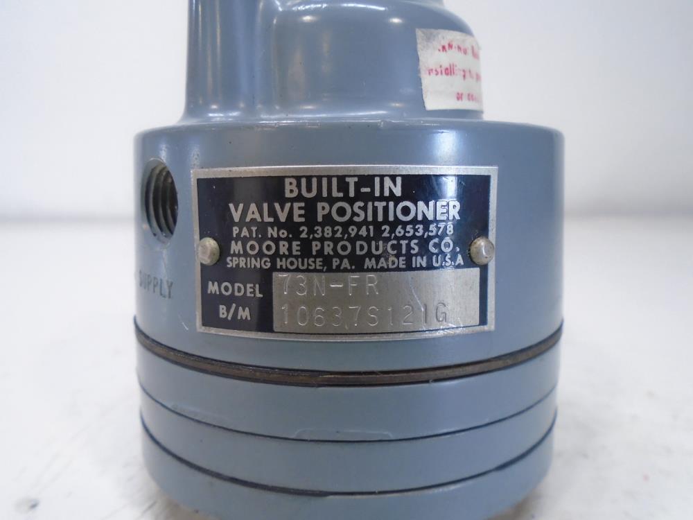 Moore 73N-FR Built-In Valve Positioner B/M 10637S12IG