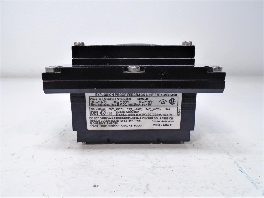 PMV 2 x SPDT Explosion Proof Feedback Unit F5EX-MEC-420