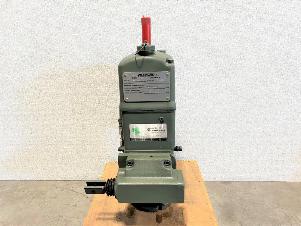 Woodward Type PG-PL Governor, F8554-826, 608-818 Gov. RPM, 2778-3738 ...