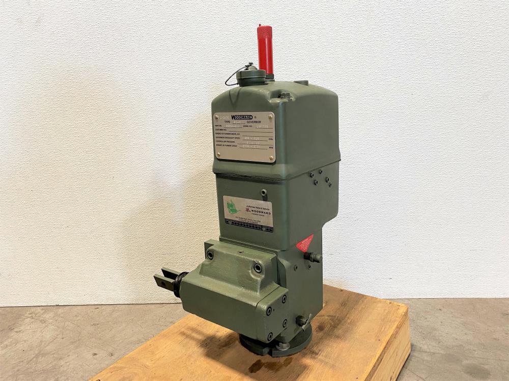 Woodward Type PG-PL Governor, F8554-826, 608-818 Gov. RPM, 2778-3738 ...