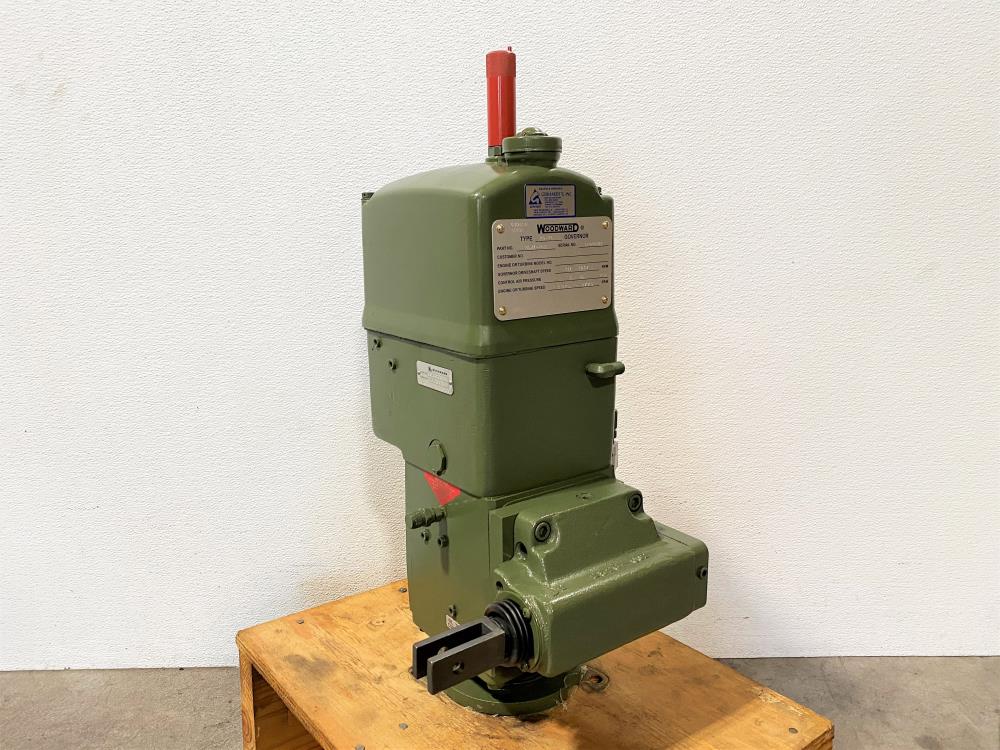 Woodward Type PG-PL Governor, 8577-203, 837-1034 Gov. RPM, 3825-4725 ...