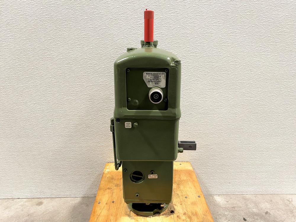 Woodward Type PG-PL Governor, 8577-203, 837-1034 Gov. RPM, 3825-4725 ...