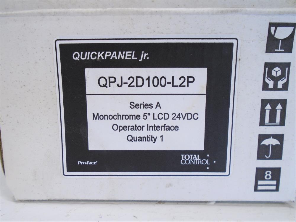 Total Control QuickPanel Jr. Monochrome 5" LCD Operator Interface QPJ ...