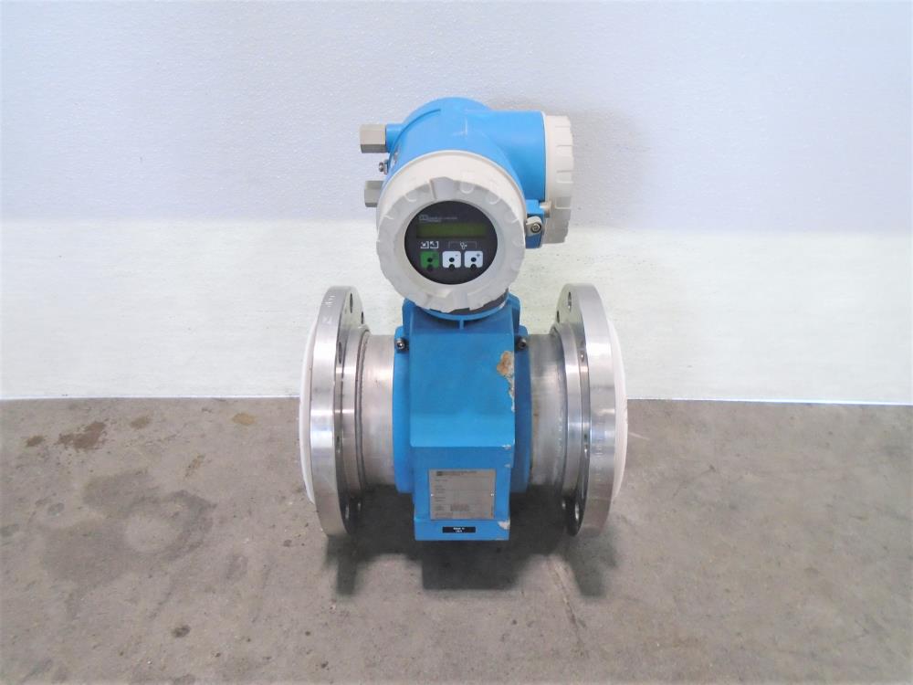 Endress Hauser Promag F 6" 150# Lined Magnetic Flow Meter 33FT1F ...