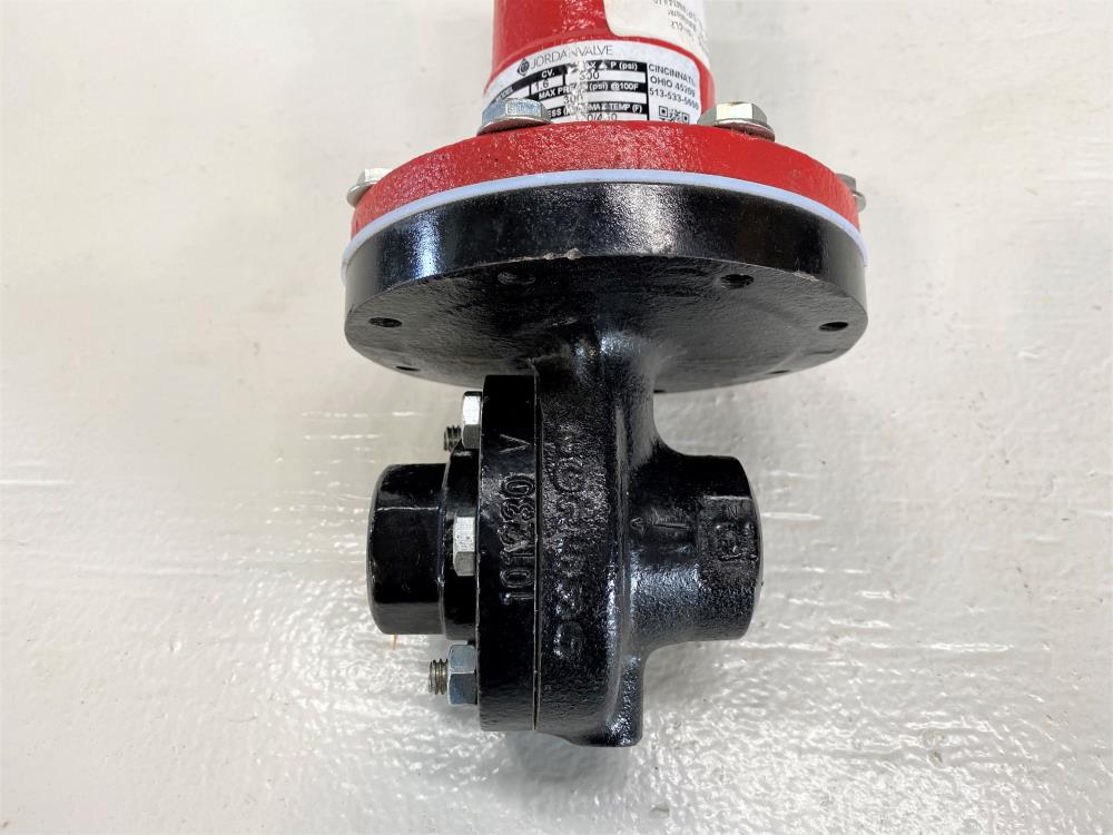 Jordan Valve 1/2" NPT Sliding Gate Regulator, Model 53C, DI, Monel Trim ...