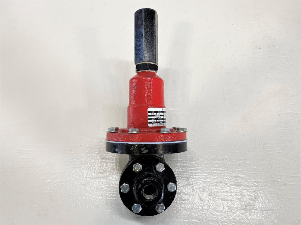 Jordan Valve 1/2" NPT Sliding Gate Regulator, Model 53C, DI, Monel Trim ...