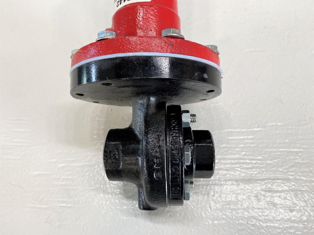 Jordan Valve 1/2" NPT Sliding Gate Regulator, Model 53C, DI, Monel Trim ...