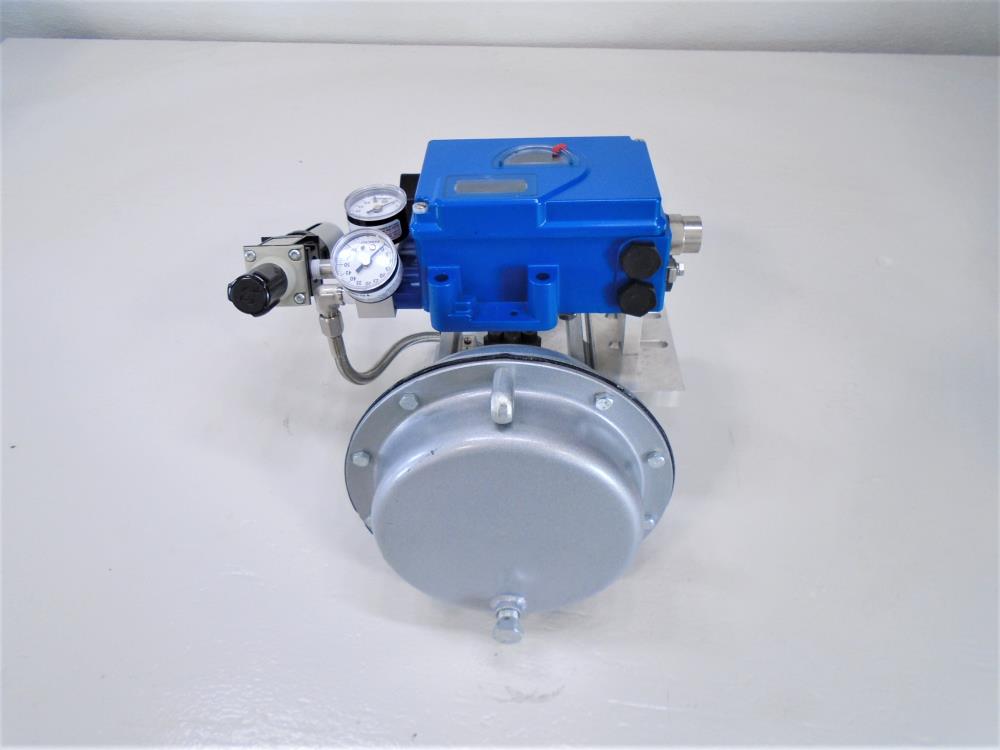 Armstrong 1500 1-1/4" NPT 2-Way Actuated Control Valve W/ Eckardt ...