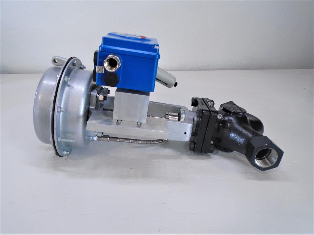 Armstrong 1500 1-1/4" NPT 2-Way Actuated Control Valve W/ Eckardt ...