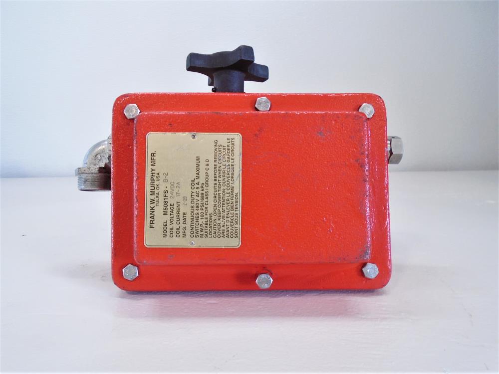 Murphy 2" NPT Fuel Gas Shut-Off Valve M5081FS-B-2