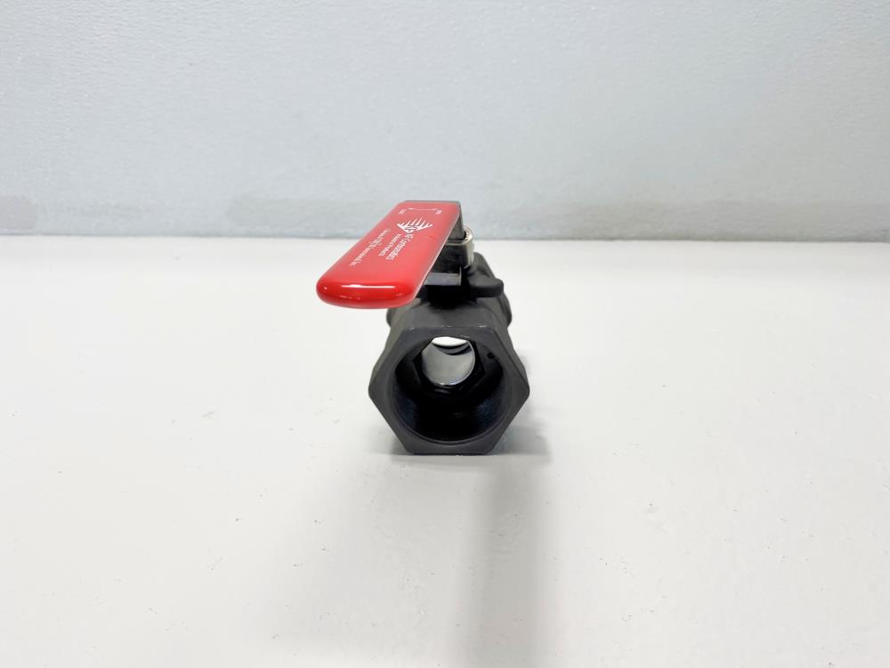 KF Controls 2" NPT WCB NACE Ball Valve, 2000 WOG