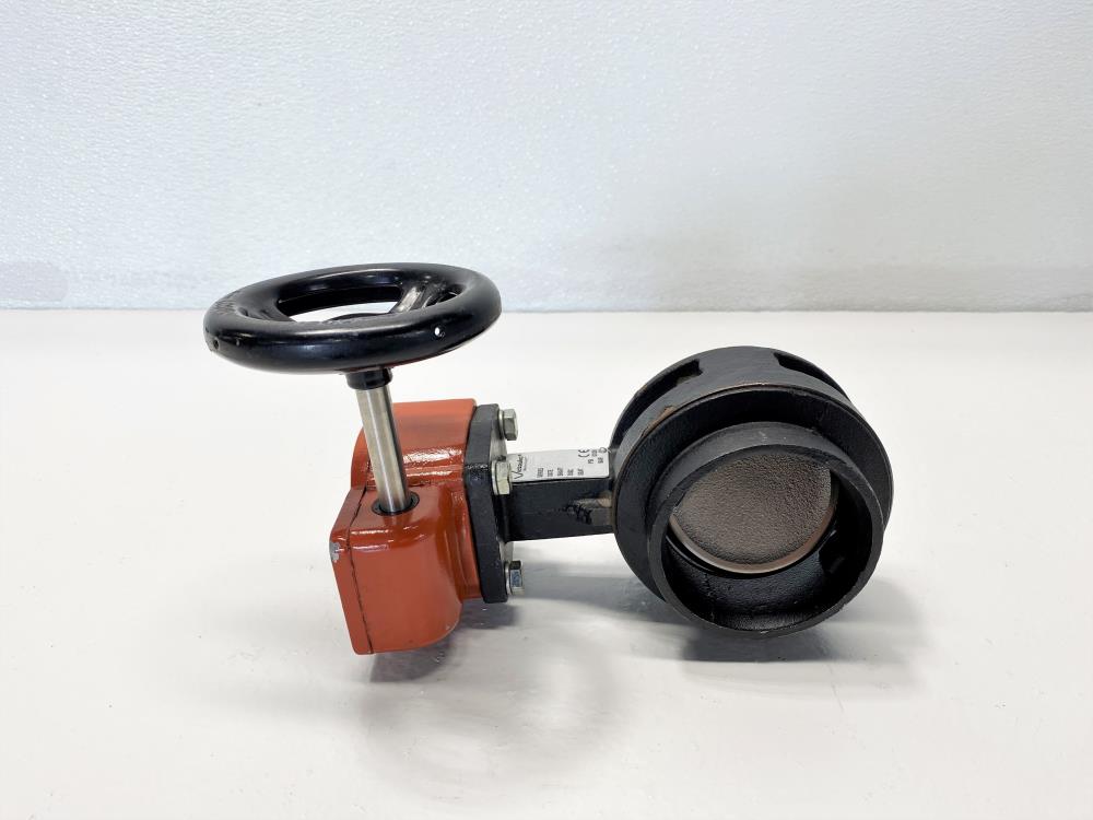Victaulic 3" Series 300MS MasterSeal Gear Operated Butterfly Valve ...