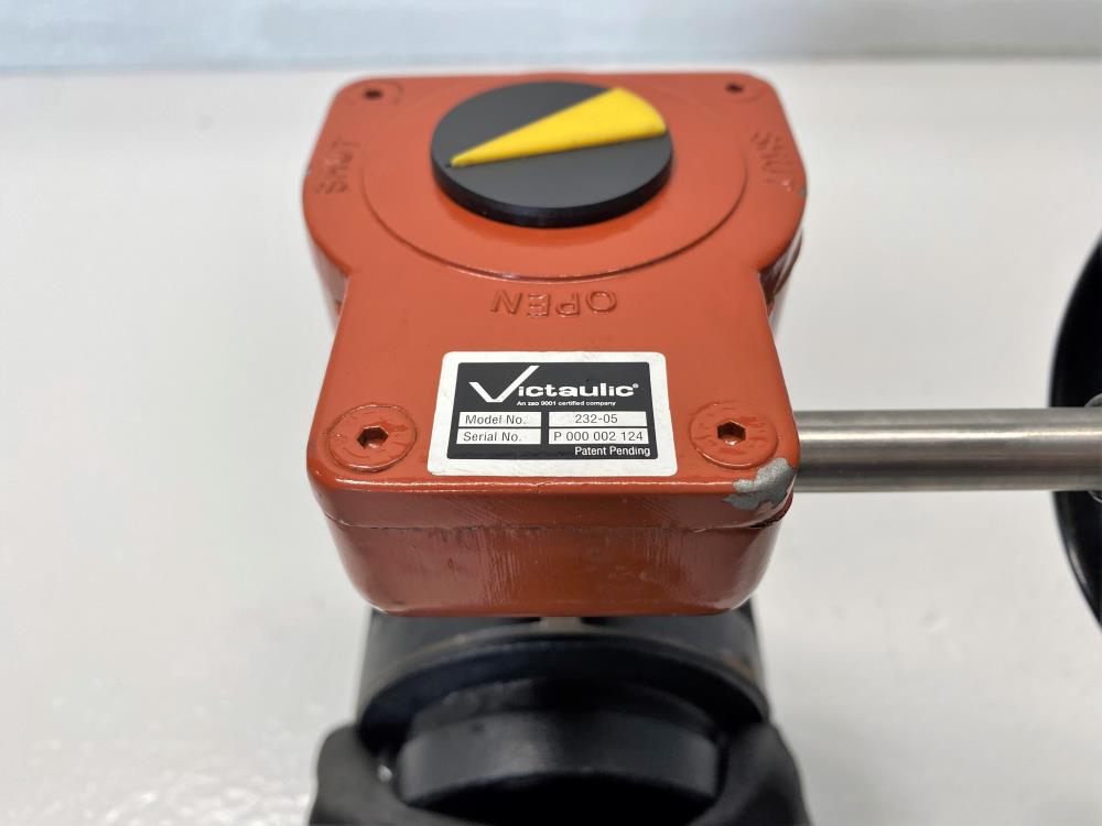 Victaulic 3" Series 300MS MasterSeal Gear Operated Butterfly Valve ...