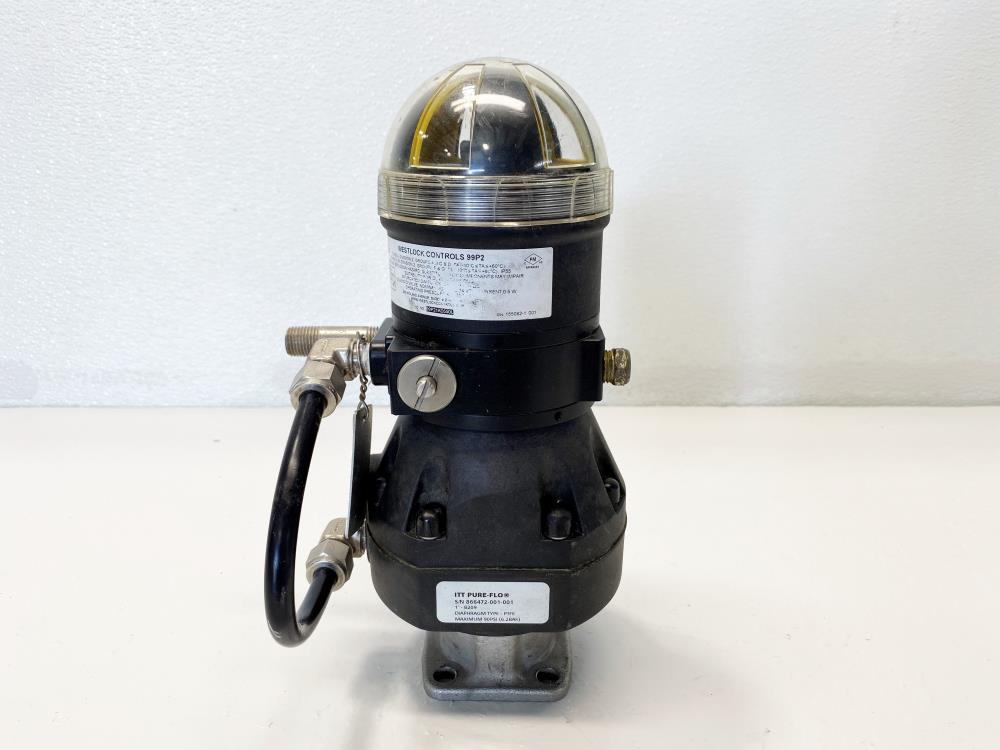 ITT Pure-Flo B209 Actuator for 1" Diaphragm Valve w/ Westlock 99P2 ...
