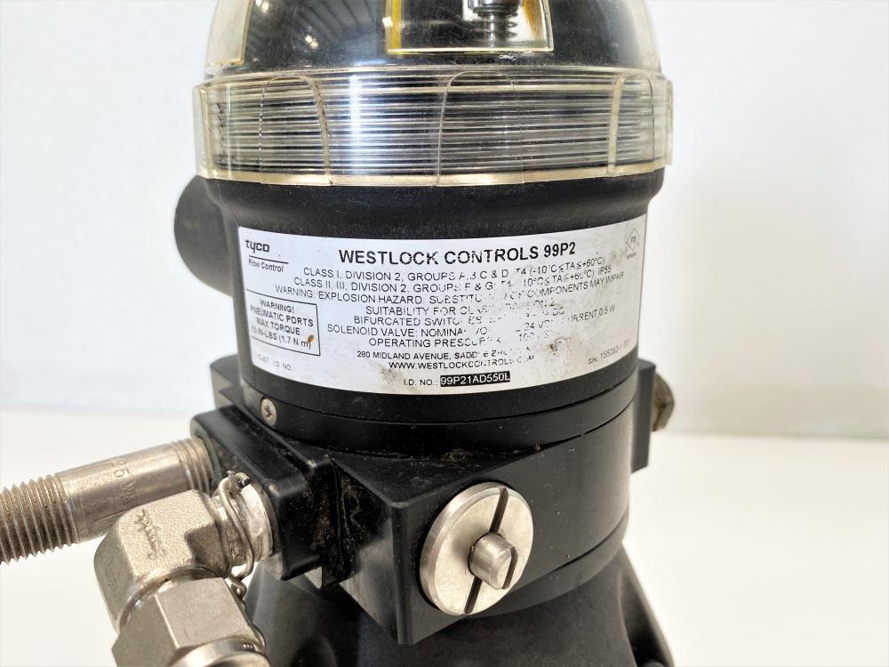 ITT Pure-Flo B209 Actuator for 1" Diaphragm Valve w/ Westlock 99P2 ...