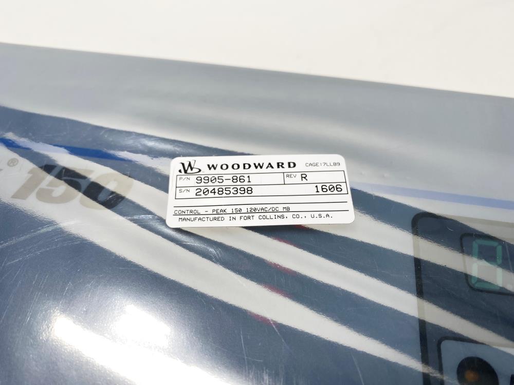 Woodward Peak 150 Steam Turbine Digital Controller 9905-861