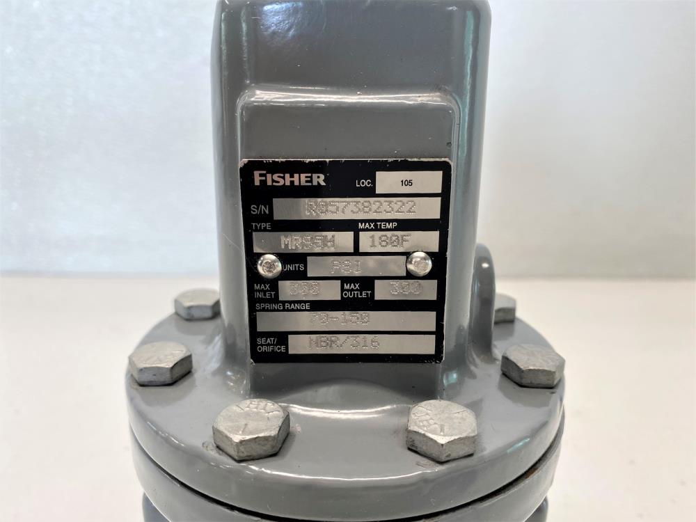 Fisher 1/2" NPT WCC Pressure Regulator, Type MR95H, 300 PSI