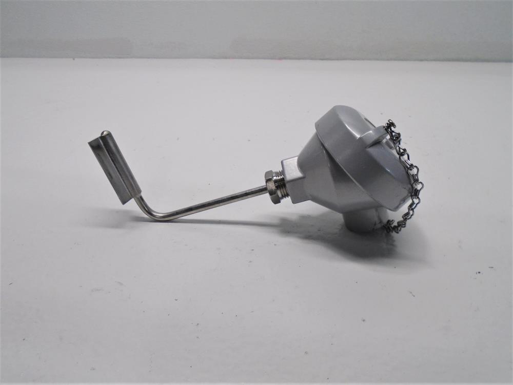 LOT of (2) Thermon RTD-100 Temperature Sensor, 3/4" NPT