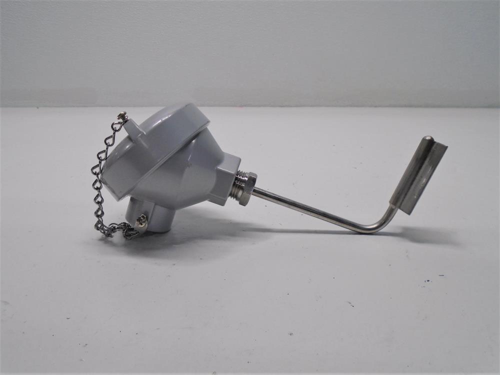 LOT of (2) Thermon RTD-100 Temperature Sensor, 3/4" NPT