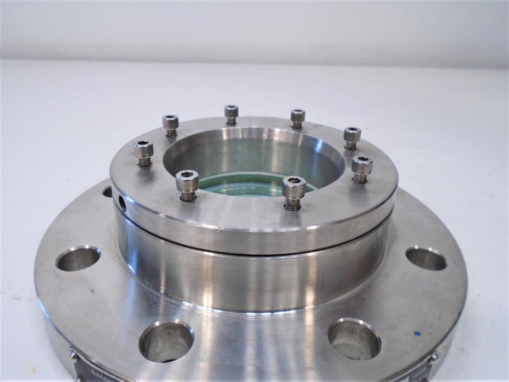 Pressure Sight Glass 4" 150# 316SS Sight Glass Flange