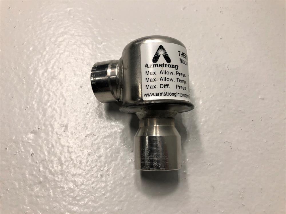 Armstrong 3/4" NPT Stainless Steel Thermostatic Steam Trap ttf-1r, 300 PSIG