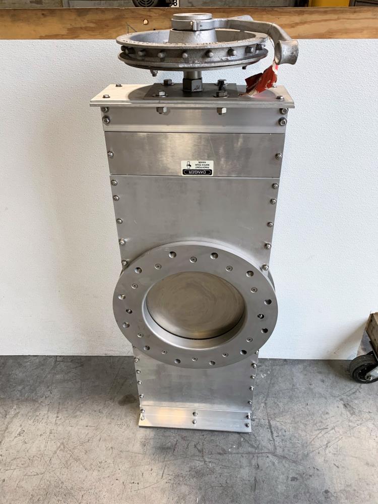 Lorenz 12" Stainless Steel Sliding Gate Valve SG-1200-SS-BBH