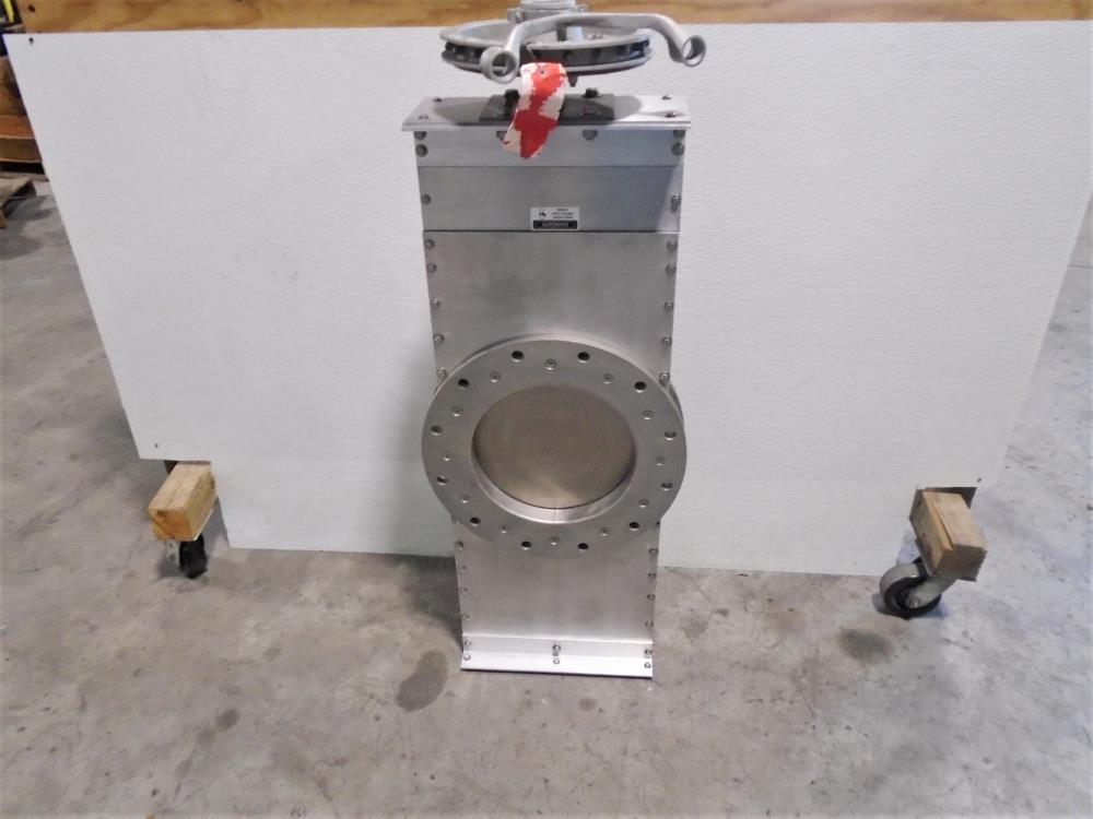 Lorenz 12" Stainless Steel Sliding Gate Valve SG-1200-SS-BBH