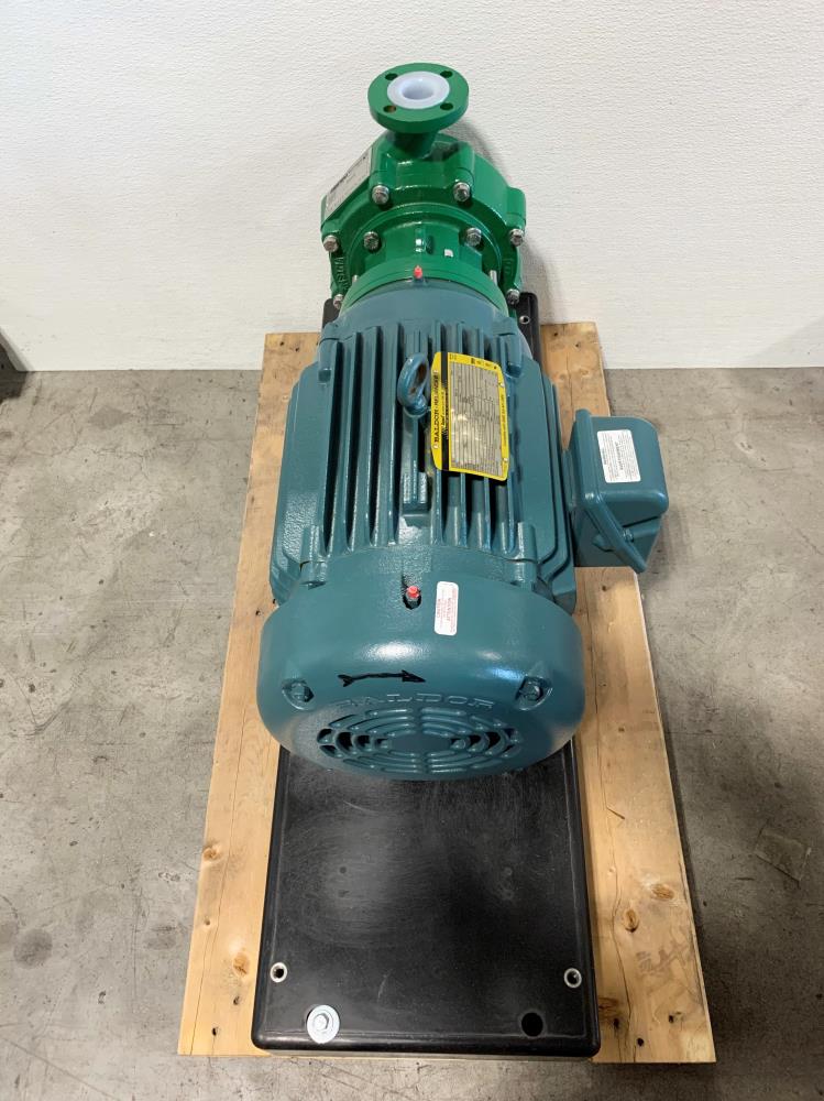 ANSIMAG Sundyne 1.5" x 3" Lined CS Magetic Drive Pump K+3158C05CK11111 ...