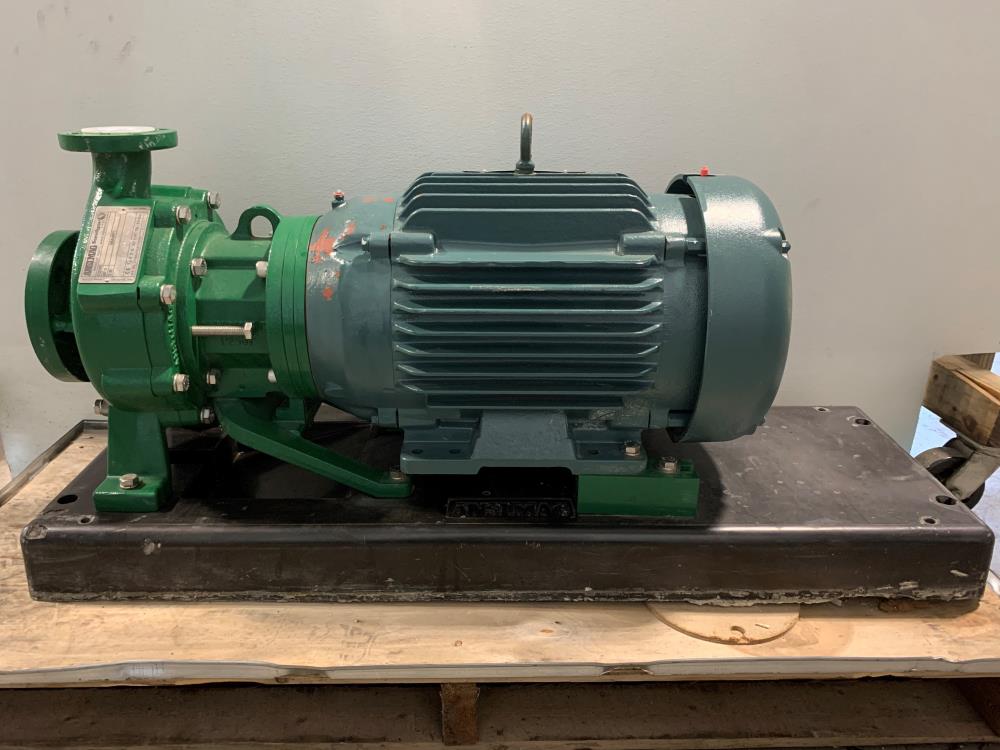 ANSIMAG Sundyne 1.5" x 3" Lined CS Magetic Drive Pump K+3158C05CK11111 ...