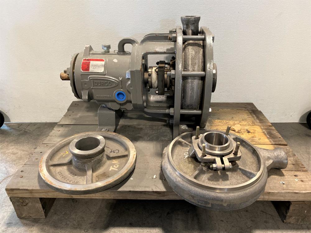 Durco MK3 HSI Pump 2K3X1.5H-10, D51M Material w/ Spare Pump Casing ...