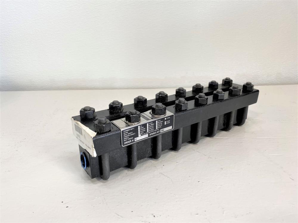 Jerguson Sightglass 113R300L, 300 WSP, 1/2" NPT, Carbon Steel, 14" x 3"