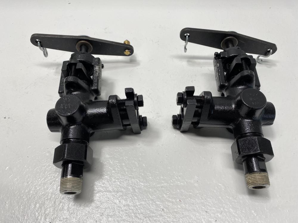 Clark Reliance SG-855 Forged Steel Valve Set 1/2" SW/NPT and 3/4" MNPT ...