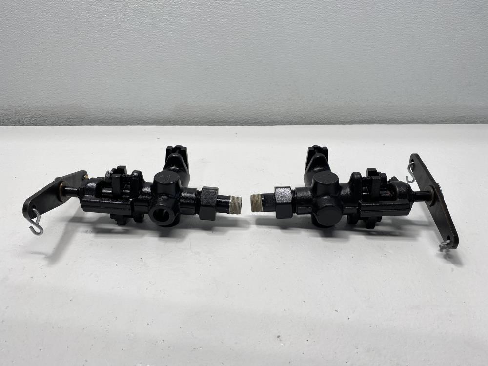 Clark Reliance SG-855 Forged Steel Valve Set 1/2" SW/NPT and 3/4" MNPT ...