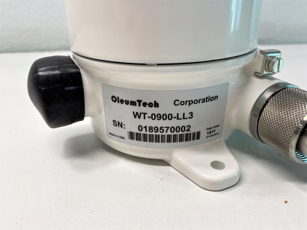 OleumTech Liquid Level Transmitter WT-0900-LL3 w/ Resistive Level Sensor