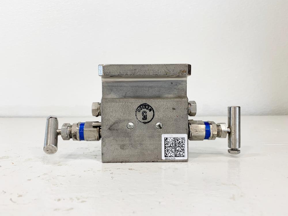 Rosemount 1/2" NPT 316SS Integral Manifold Valve C30403-1220-0000 ...