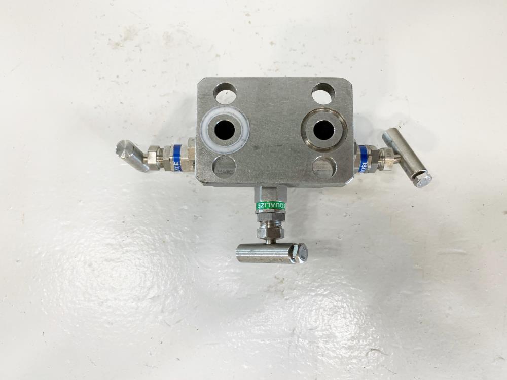 Rosemount 1/2" NPT 316SS Integral Manifold Valve C30403-1220-0000 ...